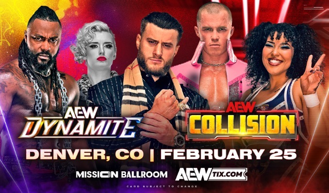 AEW Presents Dynamite & Collision - Denver - Mission Ballroom - Wed ...